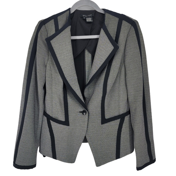 Etcetera | Jackets & Coats | Etcetera Womens Birdseye Ponte Knit Blazer ...